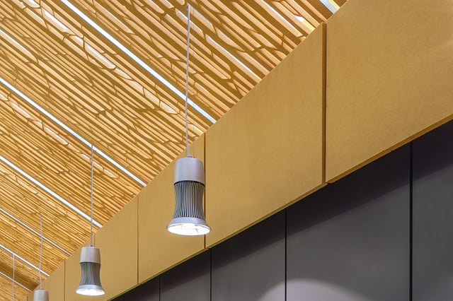 Screen Acoustic AutexUK Cascade Static S13 Material - BIMcontent.com