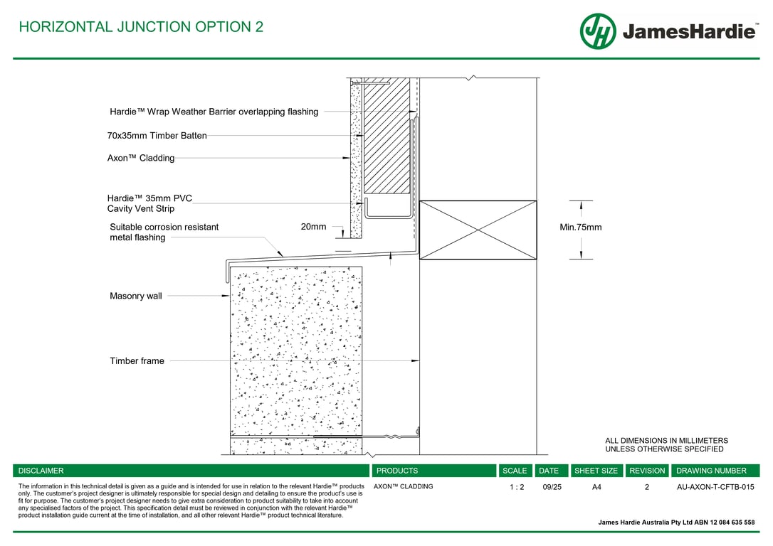 HBC CFFC Parapet Capping Detail - BIMcontent.com