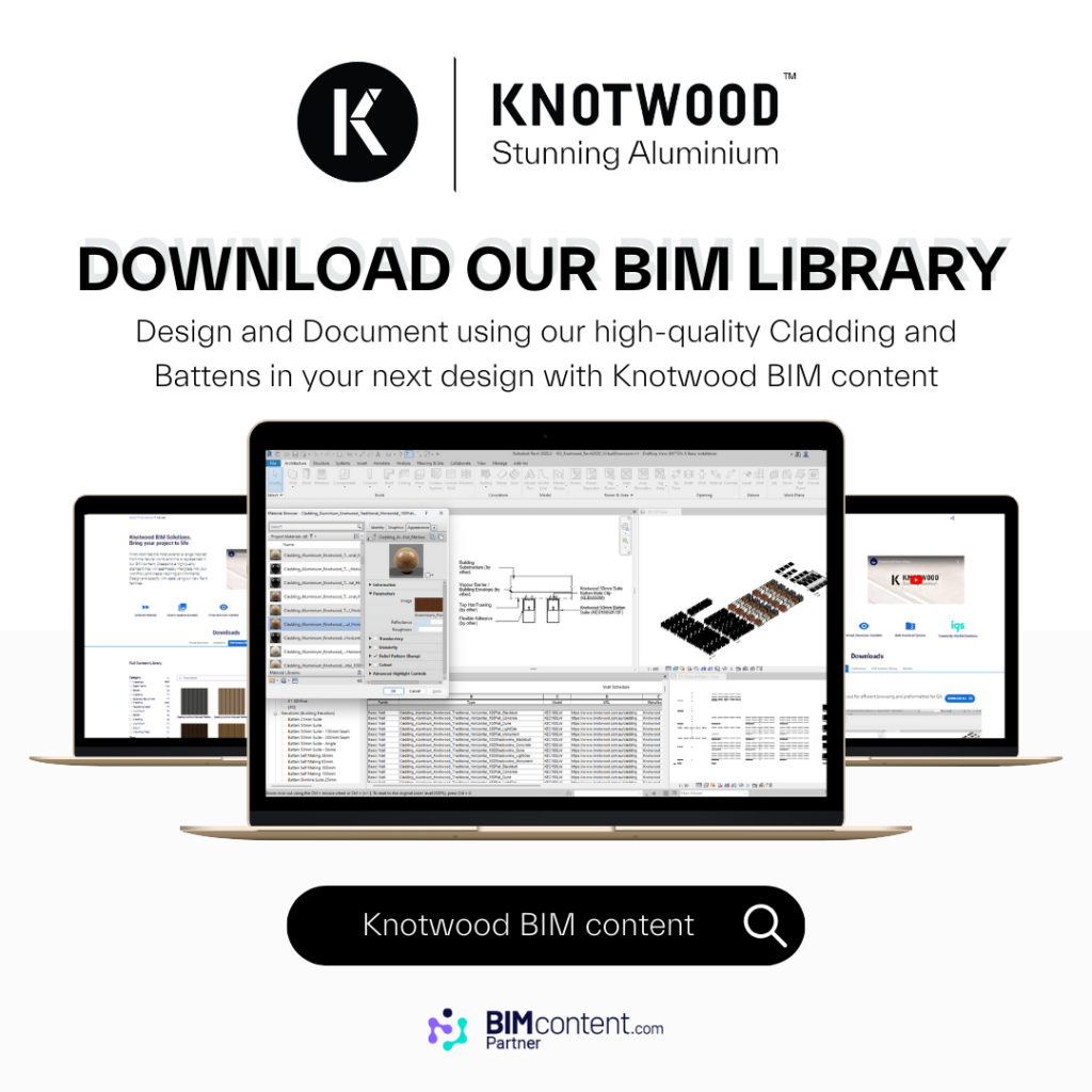 The Knotwood BIM Content Library - Aluminum Cladding, Battens & More - BIMcontent.com