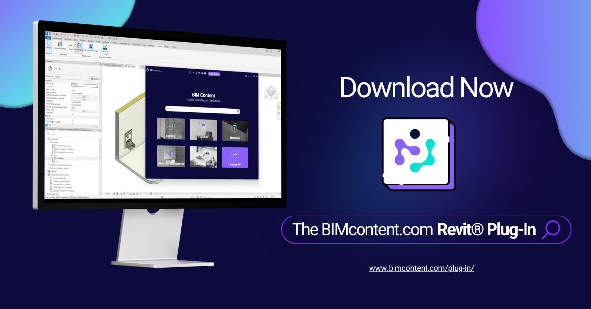 BIMcontent.com Revit Plug-in: 2026/2025 Update - BIMcontent.com