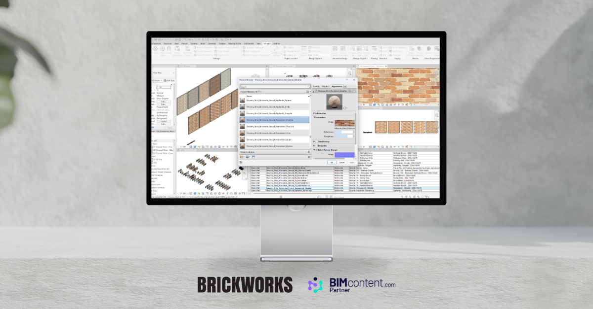The New Brickworks Revit Library - Bricks and Masonry Blocks ...